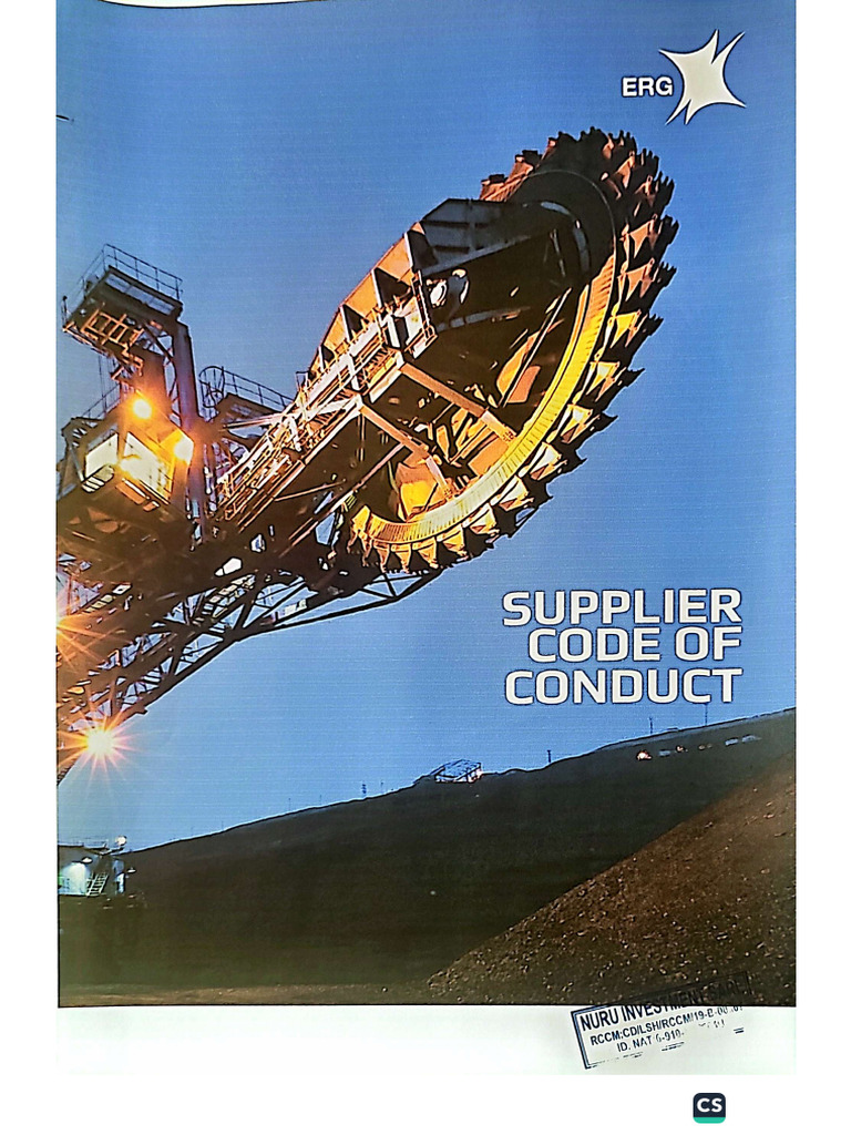 Supplier Code of Conduct | PDF