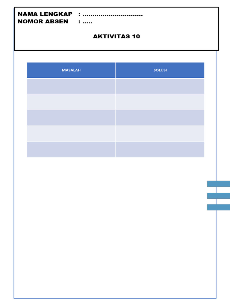 Aktivitas 10 - LKPD P5 Semester 2 | PDF