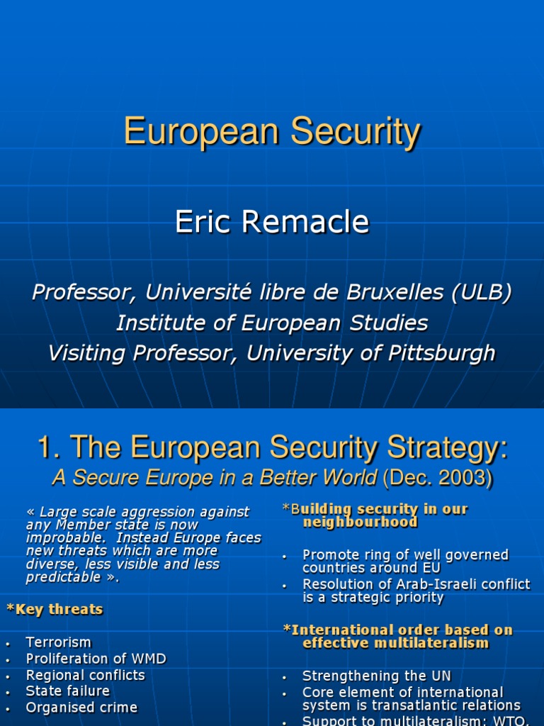 DAV European Security 2009 | PDF | Nato | European Union