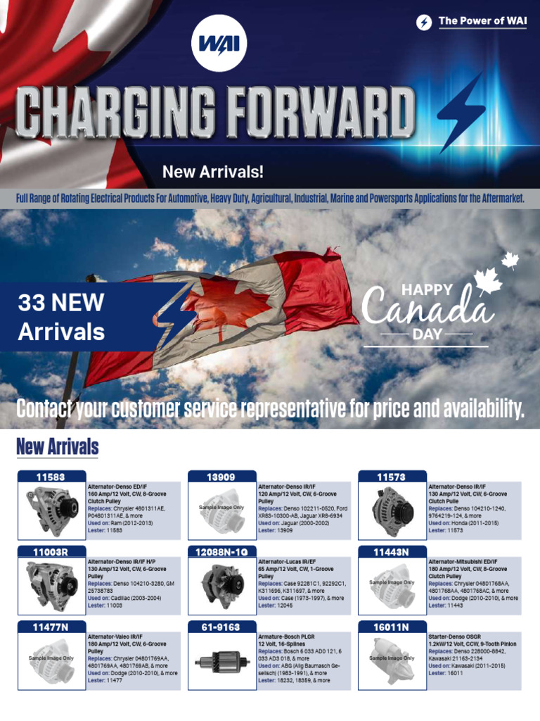 Wai Global Charging Forward Canada Edition July 2018 Catalog | PDF ...