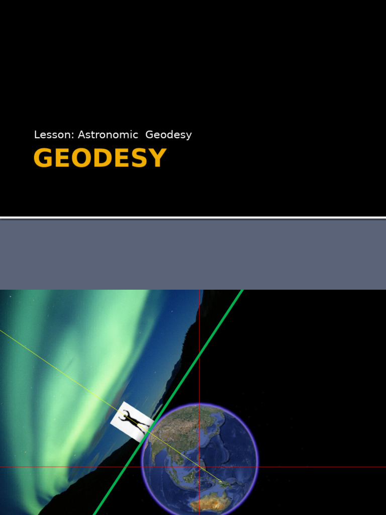 Geometric Geodesy | PDF | Latitude | Equator