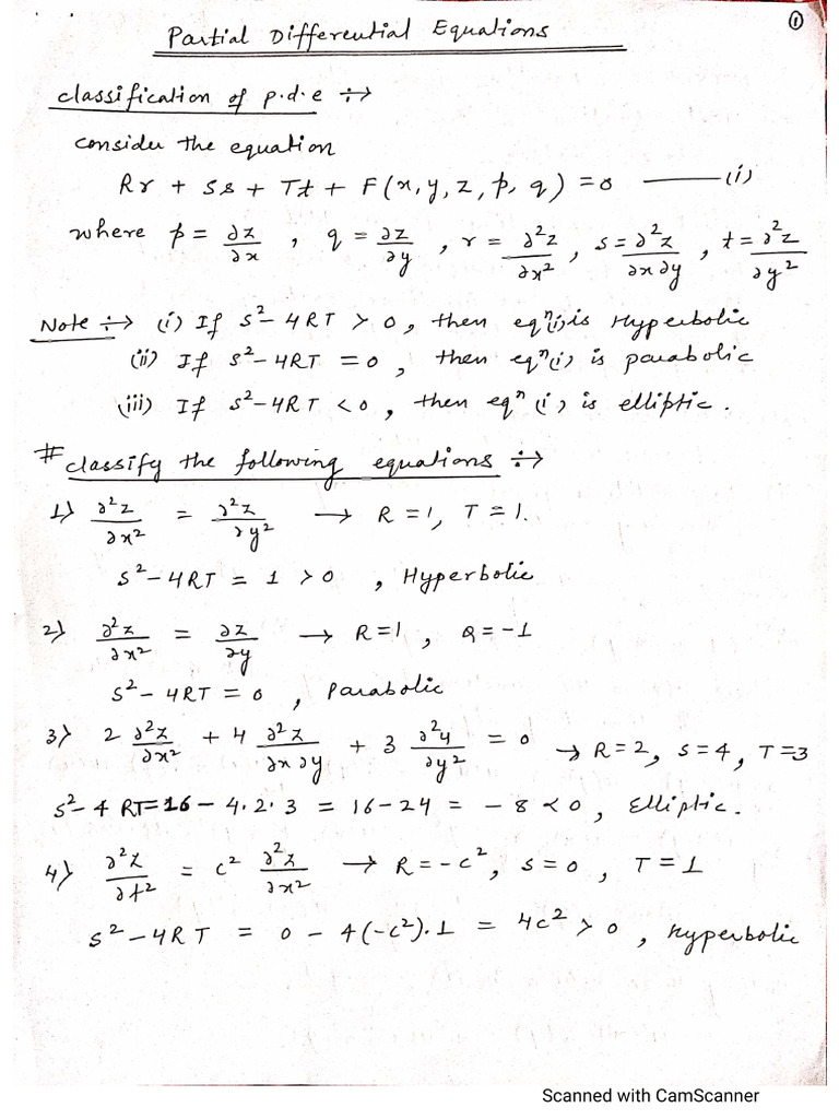 Partial Differential Equations | PDF