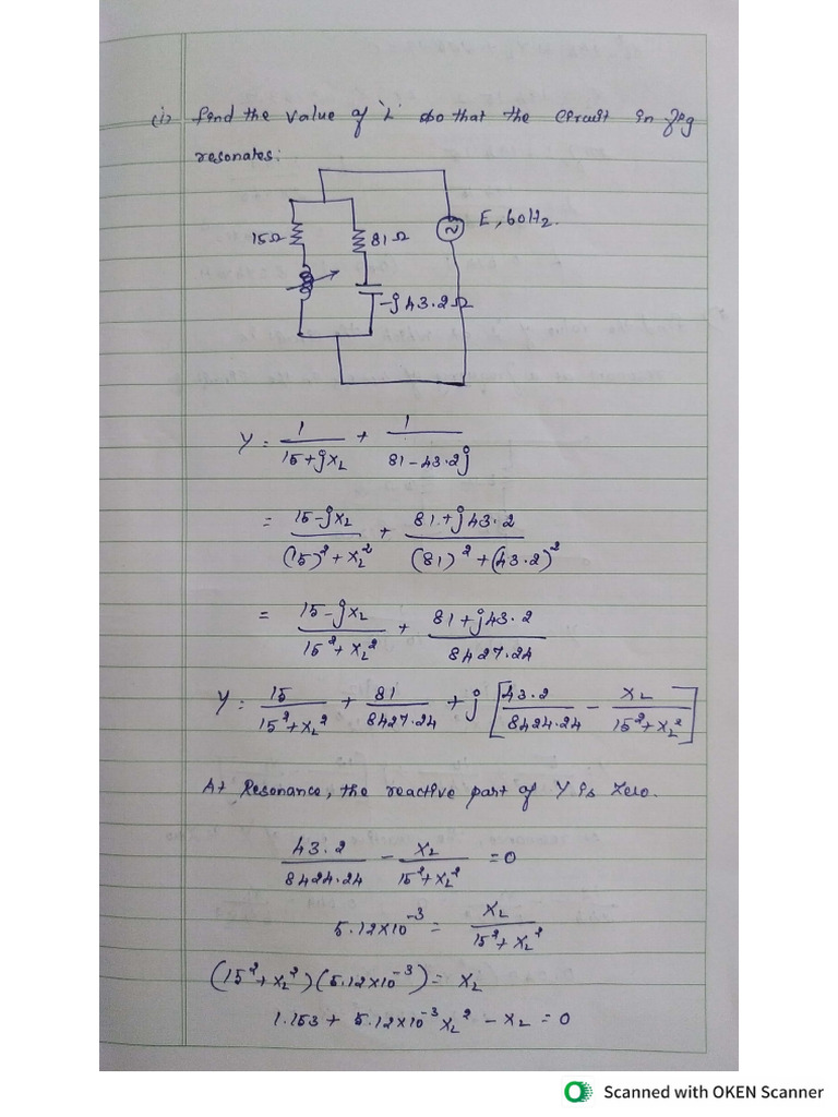 Unit Iv Problems Circuit Analysis Pdf