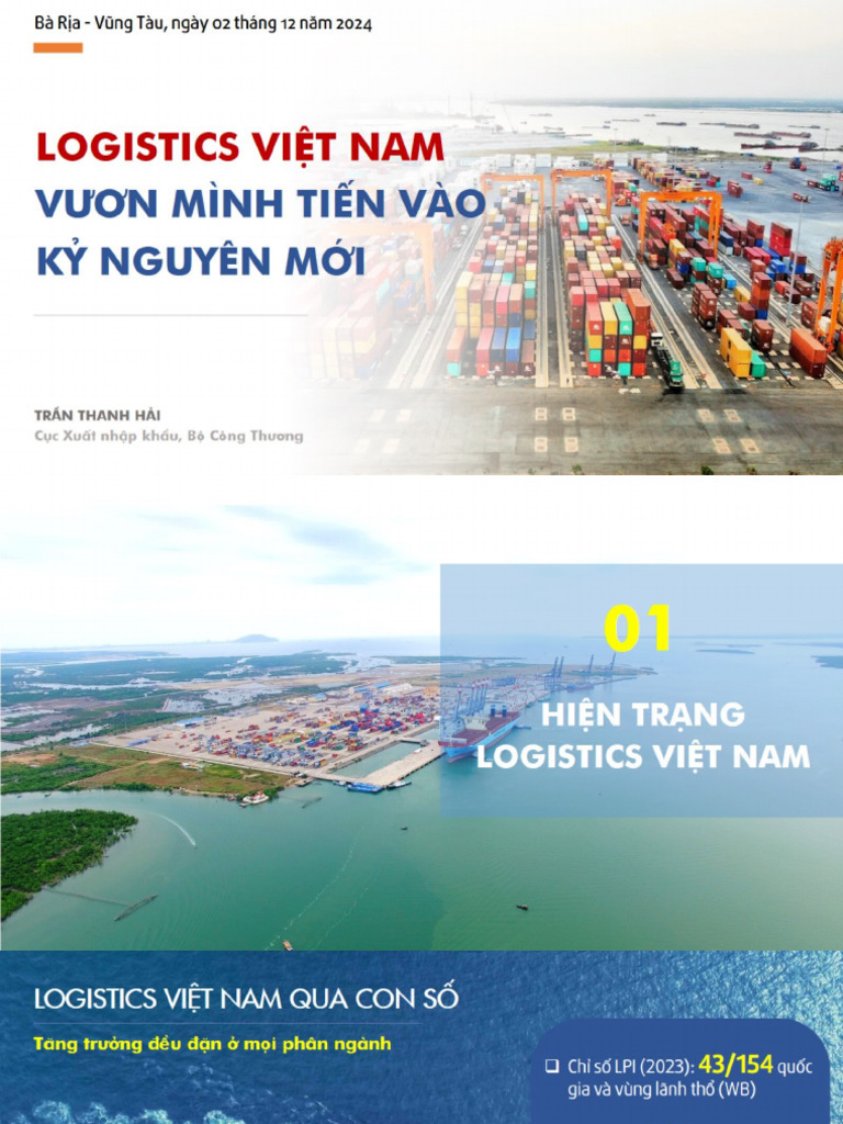 Tham Luan Cua Ong Tran Thanh Hai (Cuc Xuat Nhap Khau) | PDF