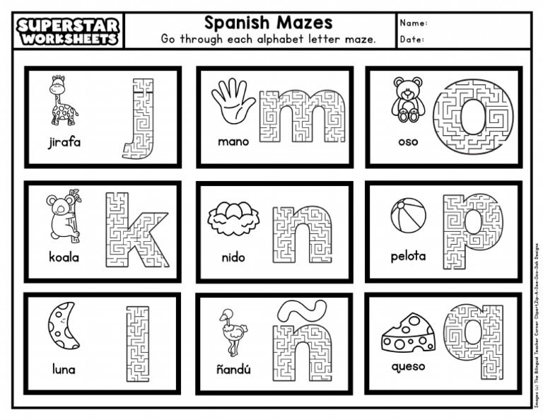 Spanish Mazes 2 | PDF