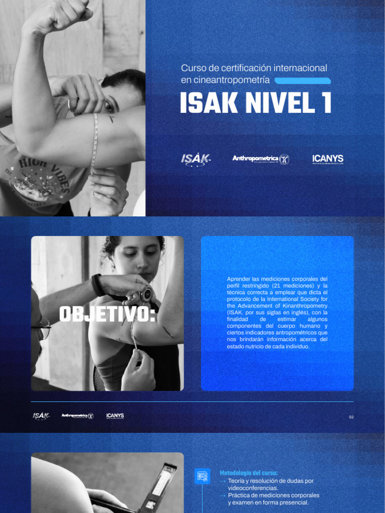 Curso ISAK Nivel 1: Certificación en Cineantropometría | PDF ...