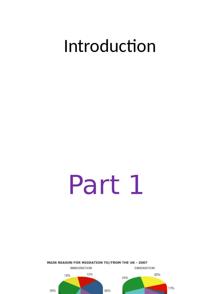 Writing Task 1 Intro | PDF