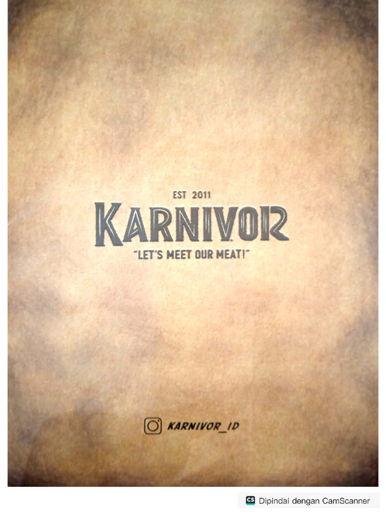 Book Menu Karnivor Gi Februari 2025 | PDF