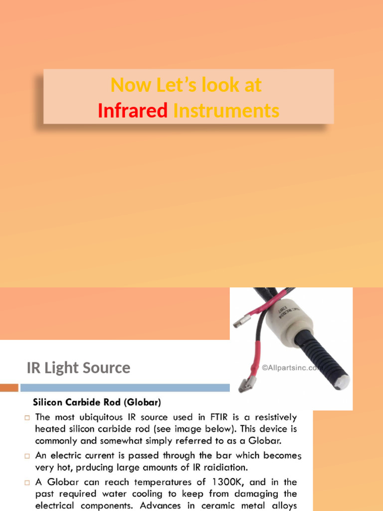 CHEM 466 PPT Lecture 3 - Spectroscopy - Infrared | PDF | Infrared Spectroscopy | Physical Chemistry