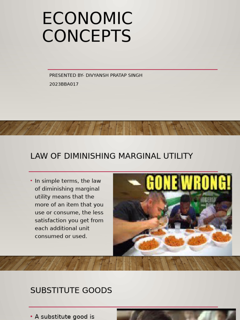 Economic Presentation | PDF