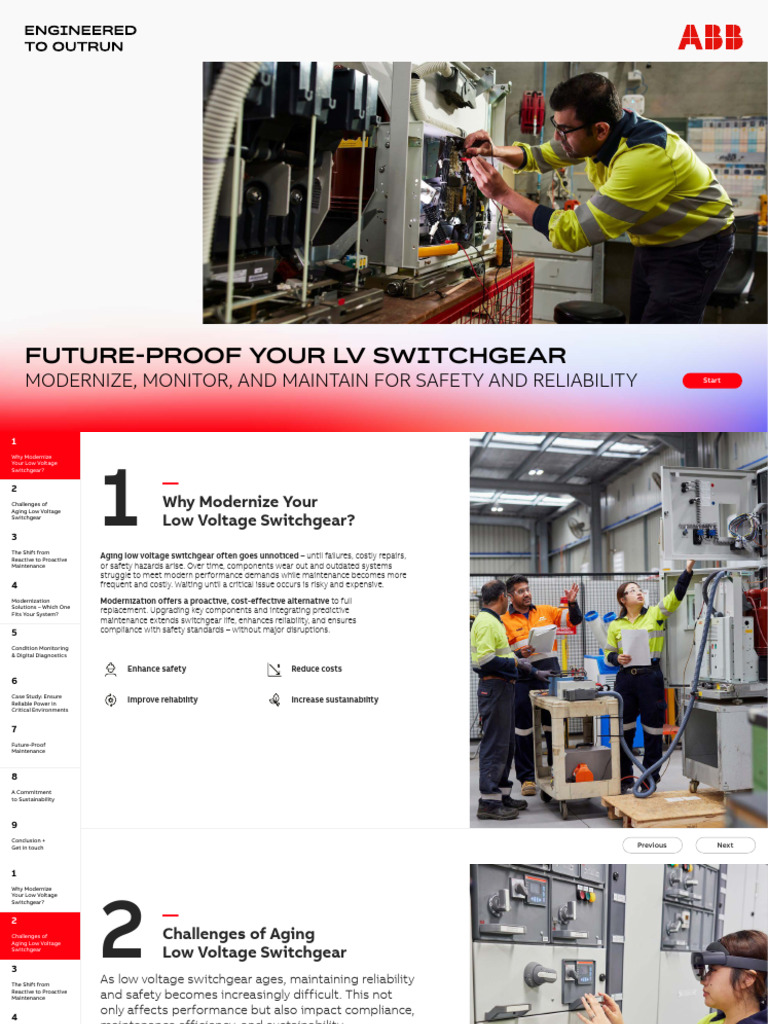 Modernizing Low Voltage Switchgear | PDF | Reliability Engineering ...