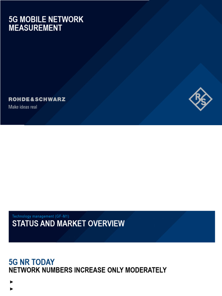 RS 5G Measurement Presentation August2022 | PDF | Duplex ...