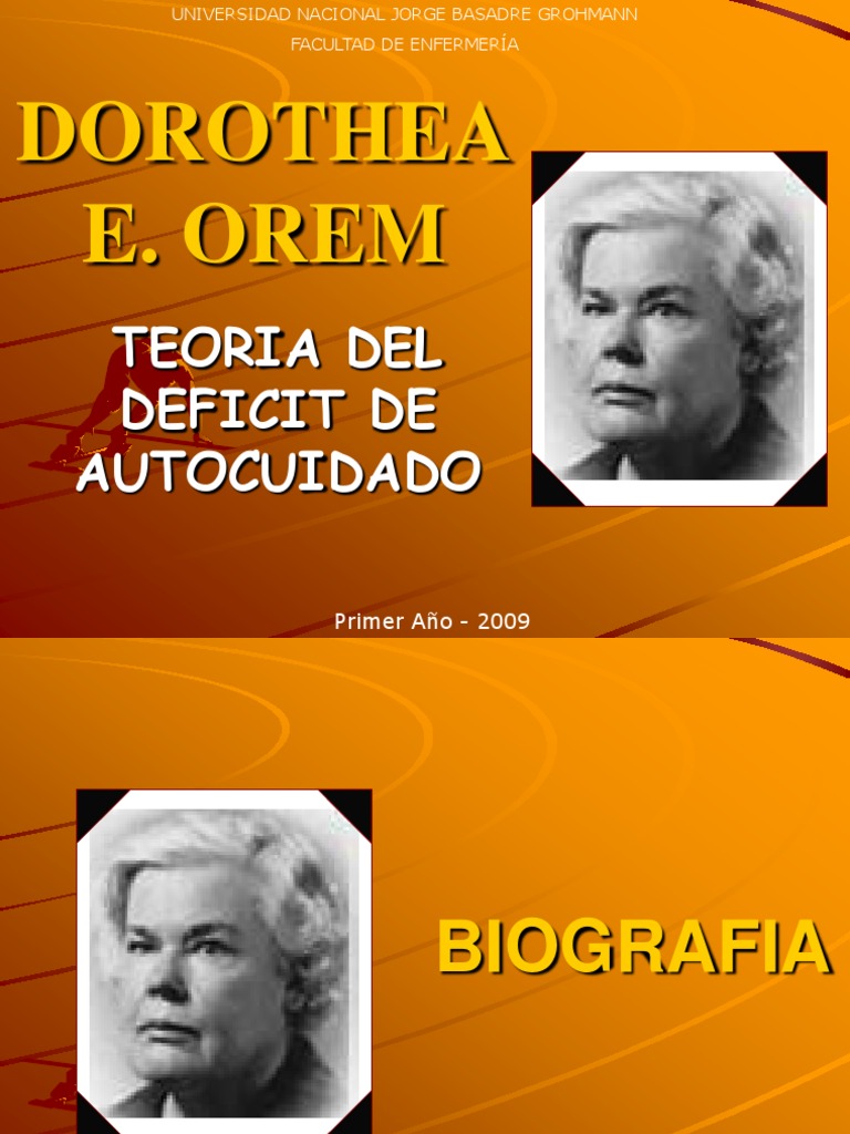 DOROTHEA OREM