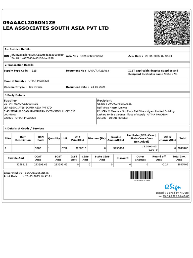 73728-63 - Nic - Einvoice.web | PDF | Invoice | Government Finances