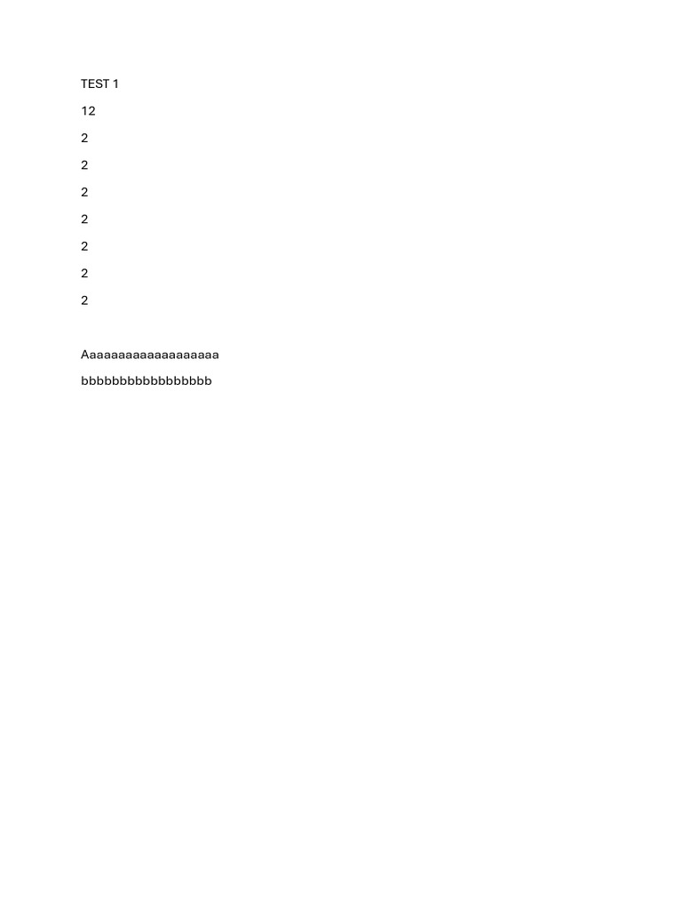 Test 1 12 2 2 2 2 2 2 2 | PDF