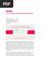 Bar Bending Schedule BBS E BOOK Fqo2ev | PDF | Technology & Engineering
