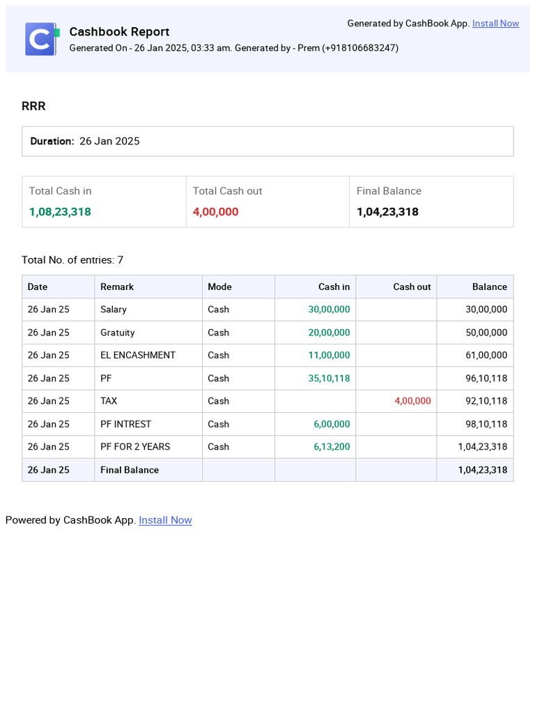 RRR - 26 01 2025 - 03 33 11@CashBook | PDF
