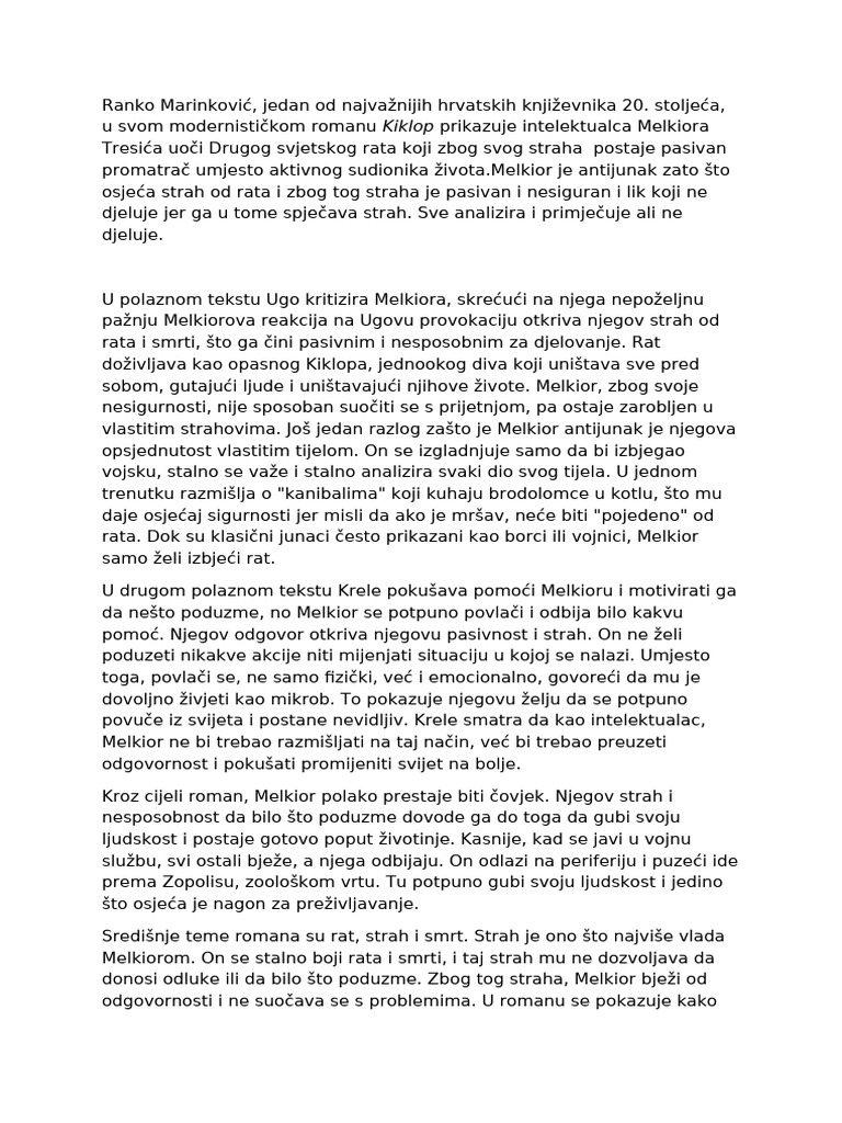Kiklop | PDF