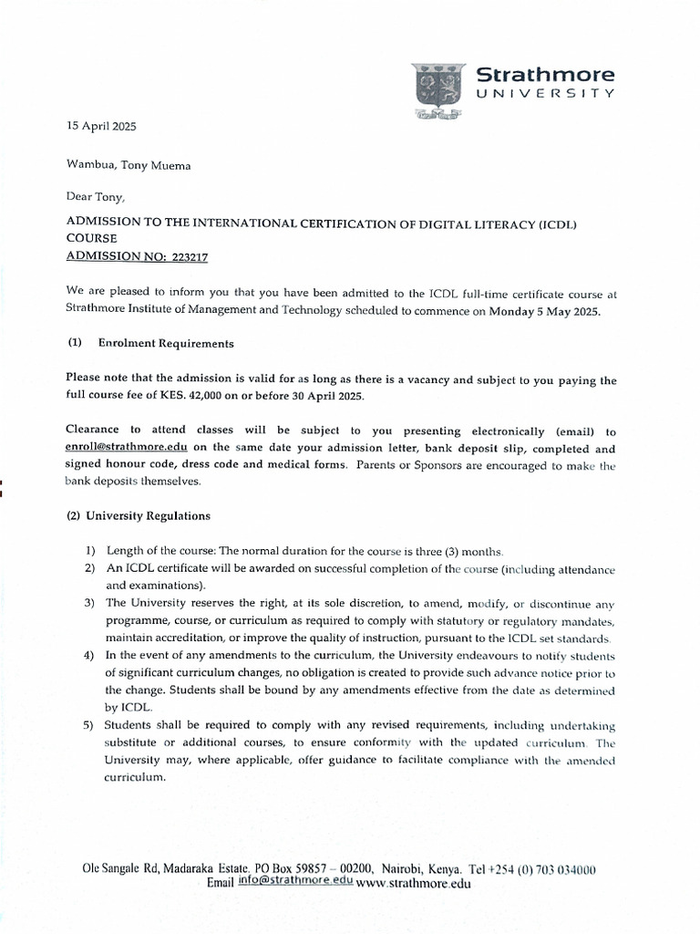 ADMISSION | PDF