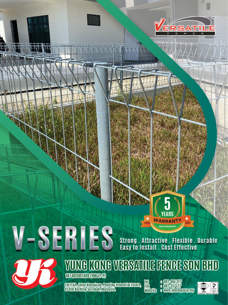 V-Series Fence Product Specifications | PDF | Building Engineering ...