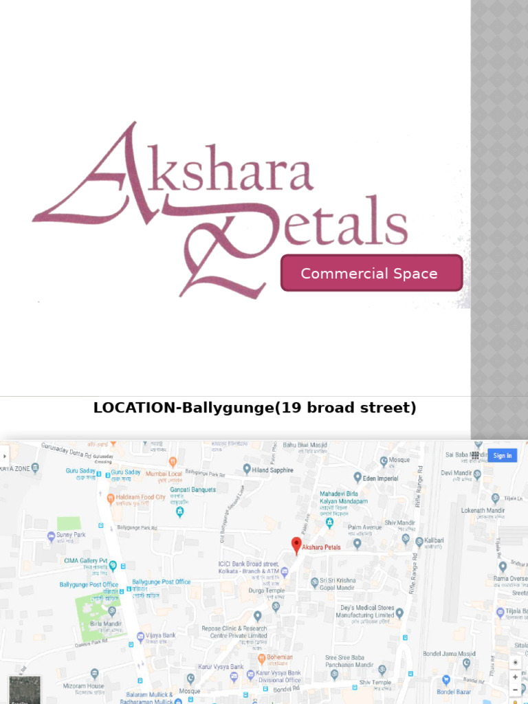 Akshara Petals - Commercial | PDF