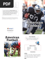 Football For Dummies | PDF | Gridiron Football | American Football