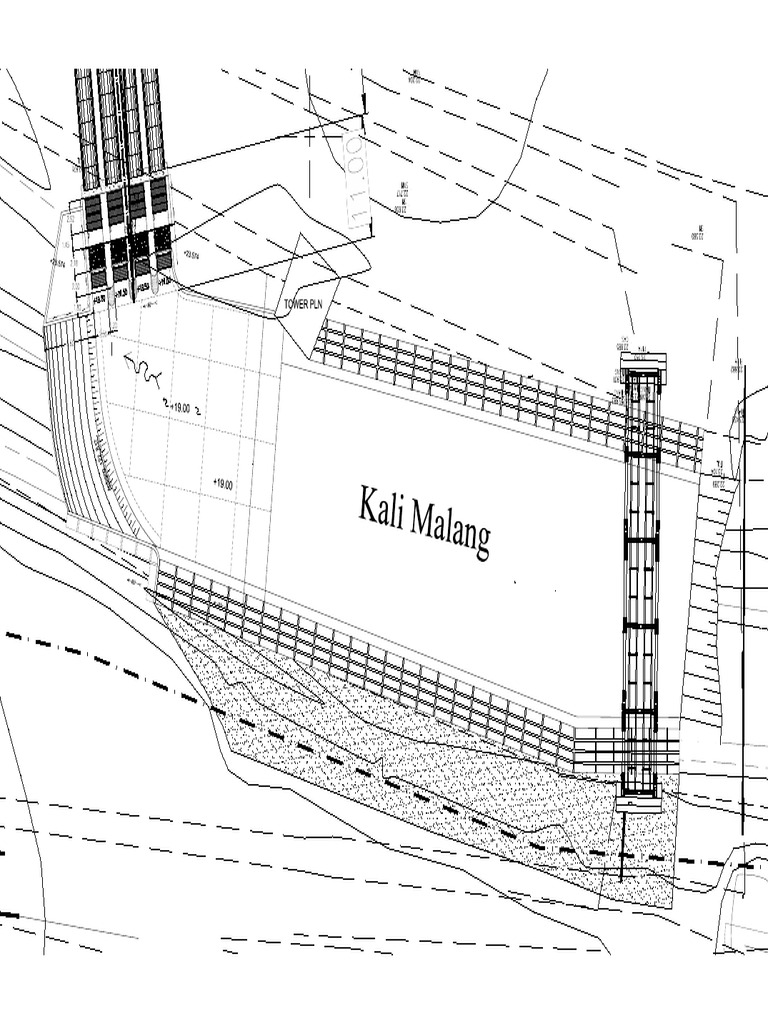 Denah Inlet Siphon | PDF
