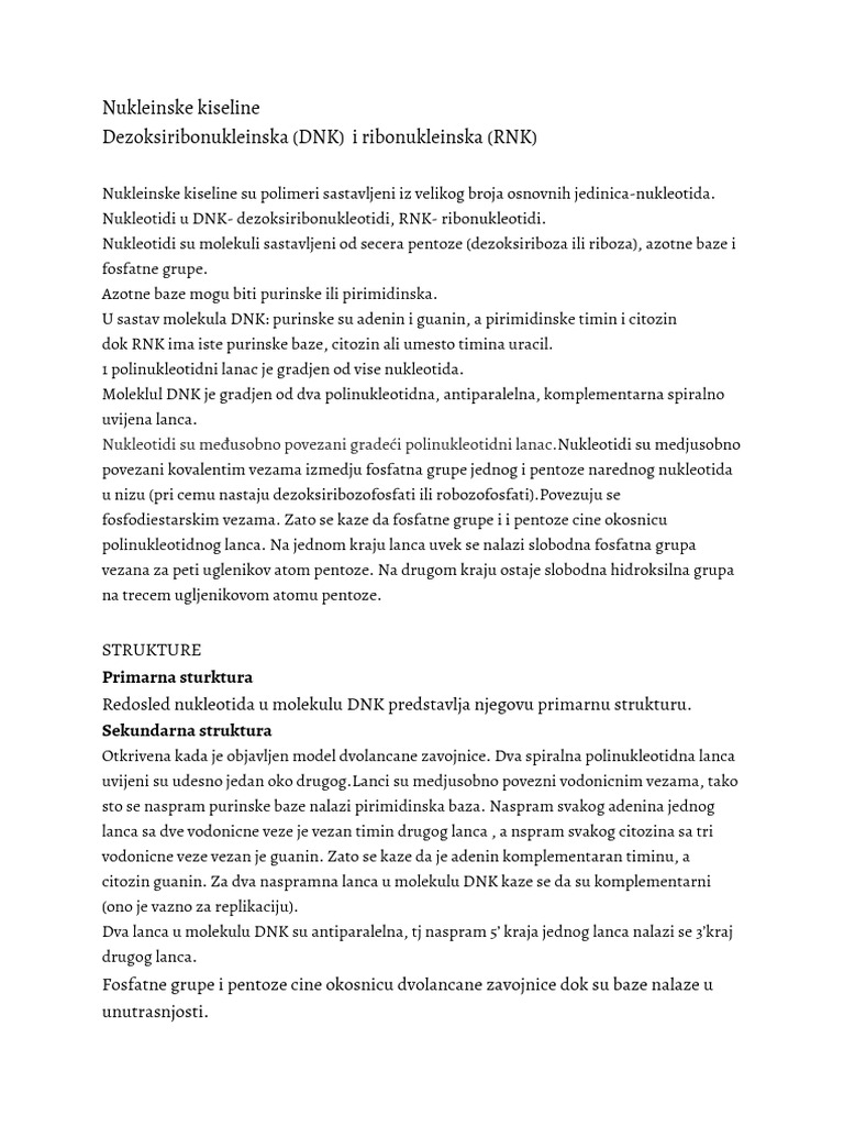 BIOLOGIJA | PDF