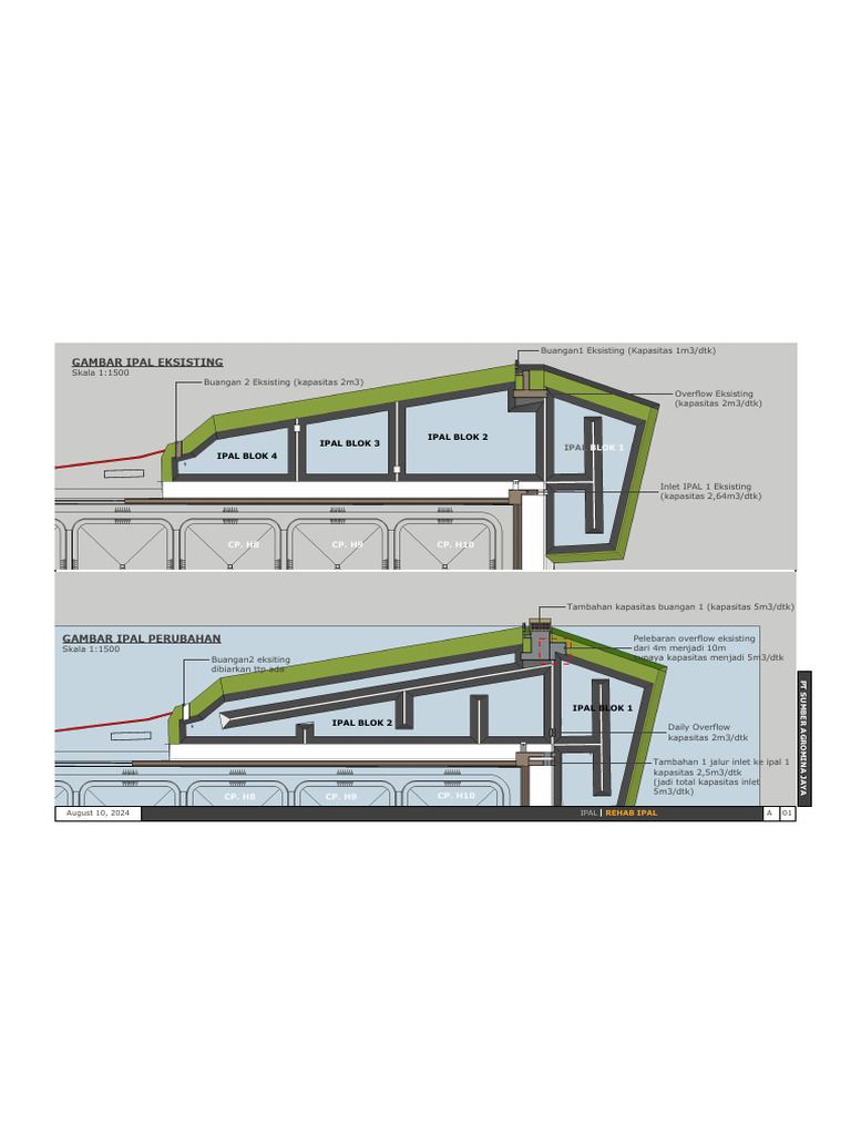 Rehab IPAL Capacity Expansion Plan | PDF