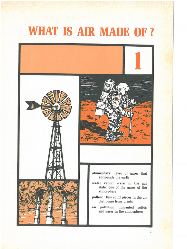 Unit - 1 - What Is Air Made of | PDF
