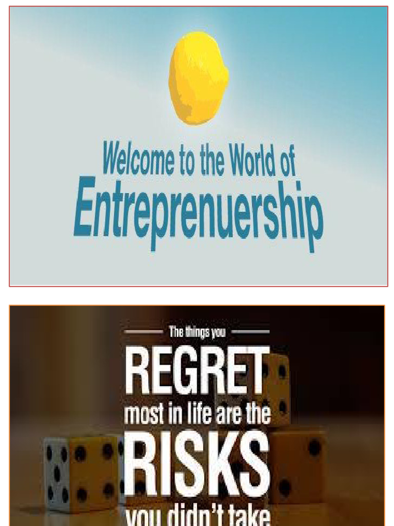 Enterprises and Definition of Entrepreneur | PDF