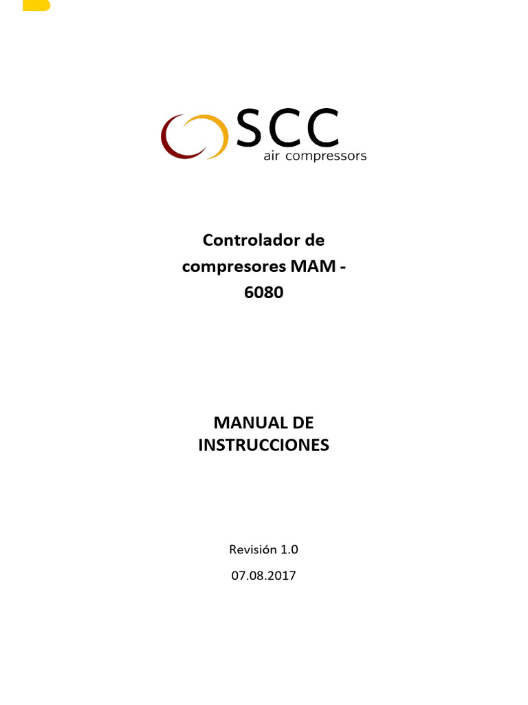 Manual del Controlador MAM-6080 | PDF | Inversor de energia | voltaje