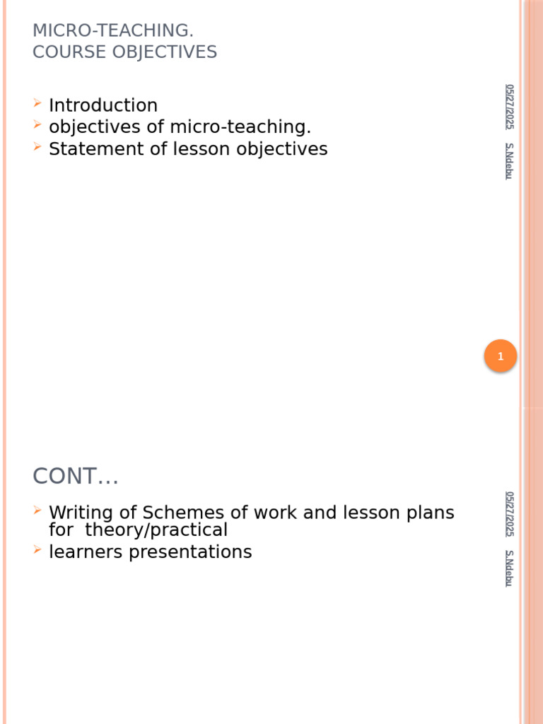 Advanced Dipmicro Teaching 1 | PDF | Learning | Teachers