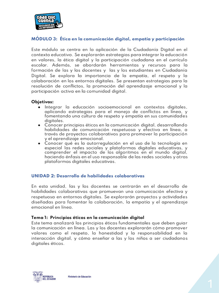 M3U2 | PDF | Enseñando | Aprendizaje