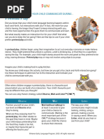 Hanen FUNdamentals Handout2 | PDF | Communication | Behavioural Sciences