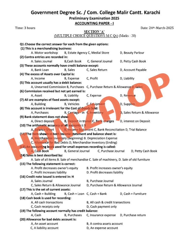 Malir Cantt College | PDF