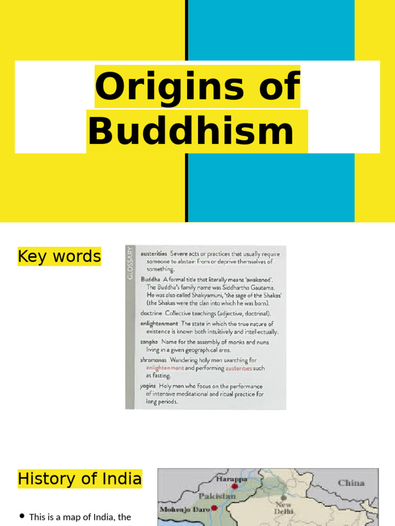 02 Origins of Buddhism | PDF | Enlightenment In Buddhism | Āstika