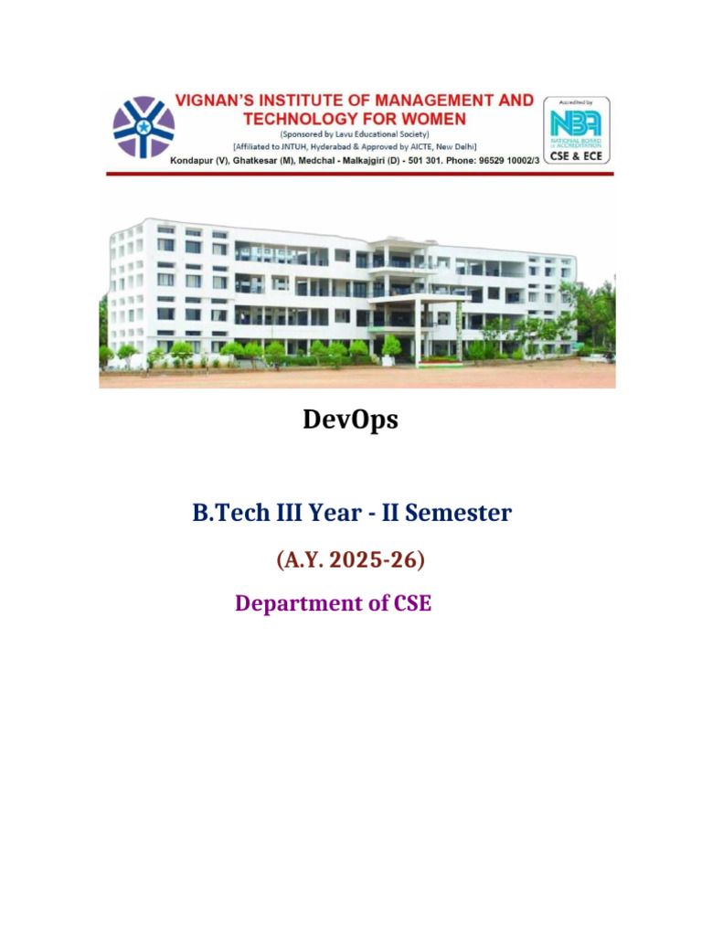 Iii-Ii Devops Lab Manual R22 | PDF | Selenium (Software) | Artificial ...