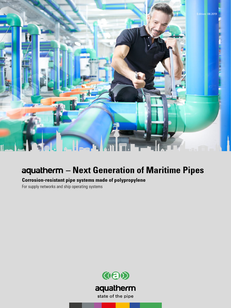 Aquatherm - Maritime - Pipes - Brochure 2020 | PDF | Pipe (Fluid Conveyance) | Ships