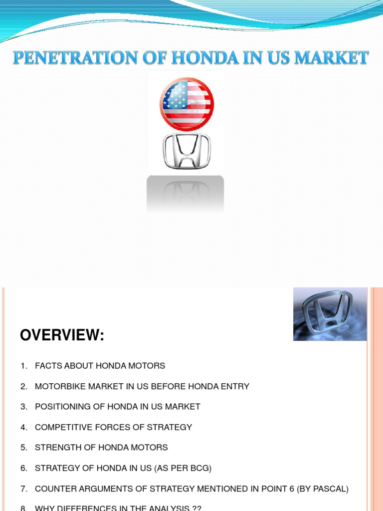 Honda Case Study | PDF | Honda | Motorcycle