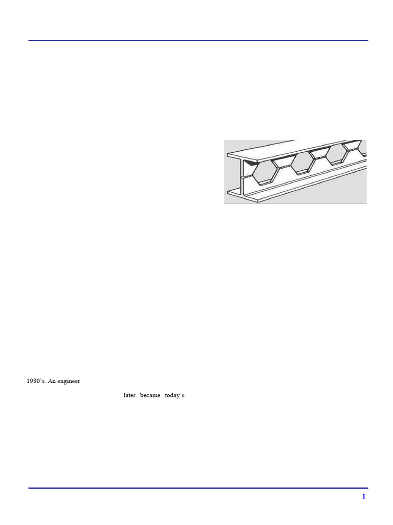 Performance Analysis of Castellated Beams With Different Web Openings IJERTCONV6IS06018 | PDF ...