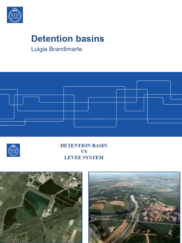 AE2612 Detention Basin | PDF | Spillway | Levee