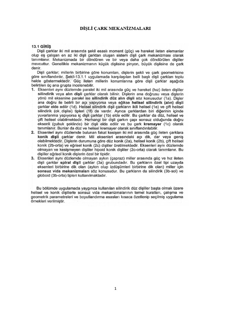 makina elemanları | PDF