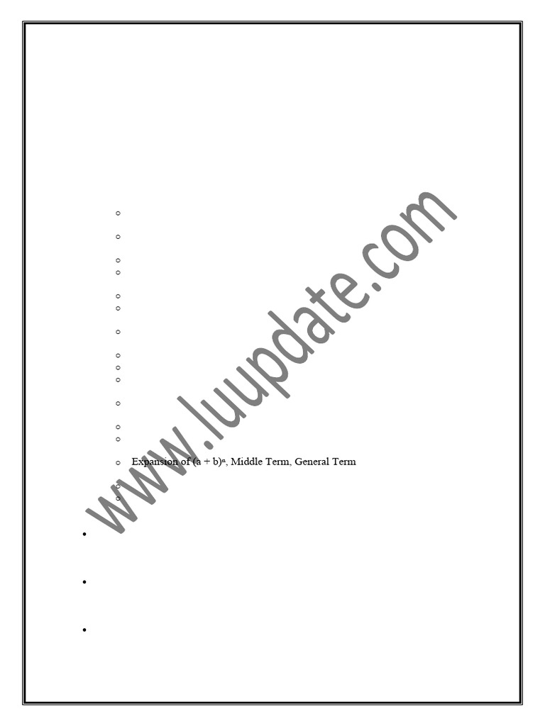 BSC Maths Entrance Syllabus 2025 - 4ec92119 2b00 4789 9641 Ad484c30b8ae ...