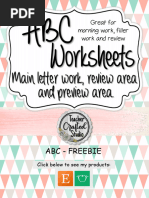 Aa To ZZ Alphabet Worksheets | PDF | Reading (Process) | Education Theory