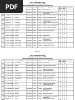 IGNOU Assessment Sheet Template | PDF | Career & Growth