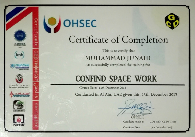 Confind Space | PDF