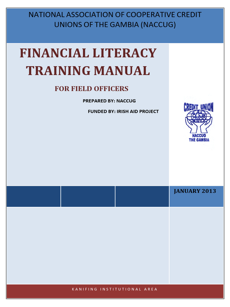 Financial Literacy Training Manual | PDF | Interest | Loans