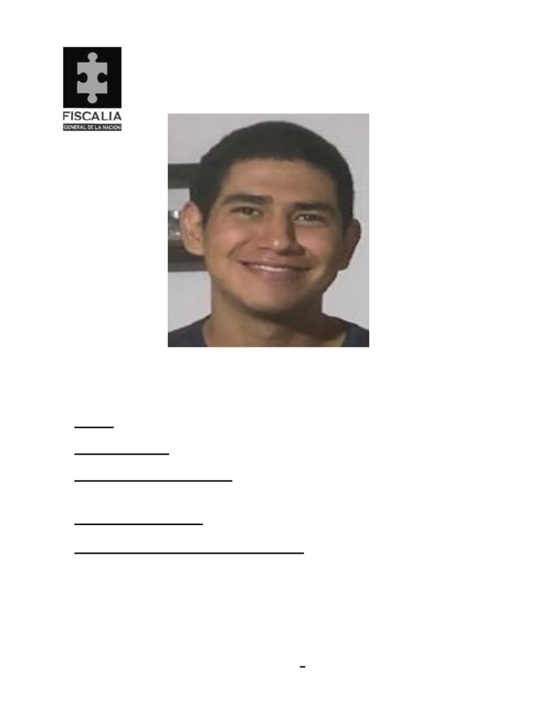 Desaparecido Andres Felipe Arce Inguilan | PDF