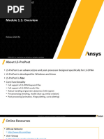 LS-PrePost Mesh Generation Workshop | PDF | Geometric Shapes